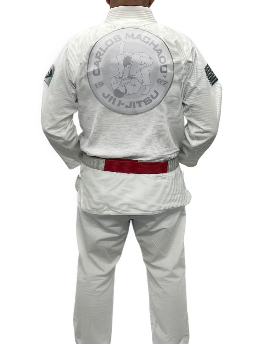 Embroidered Academy CMJJ Gi 2.0 - White – CMJJ Gear