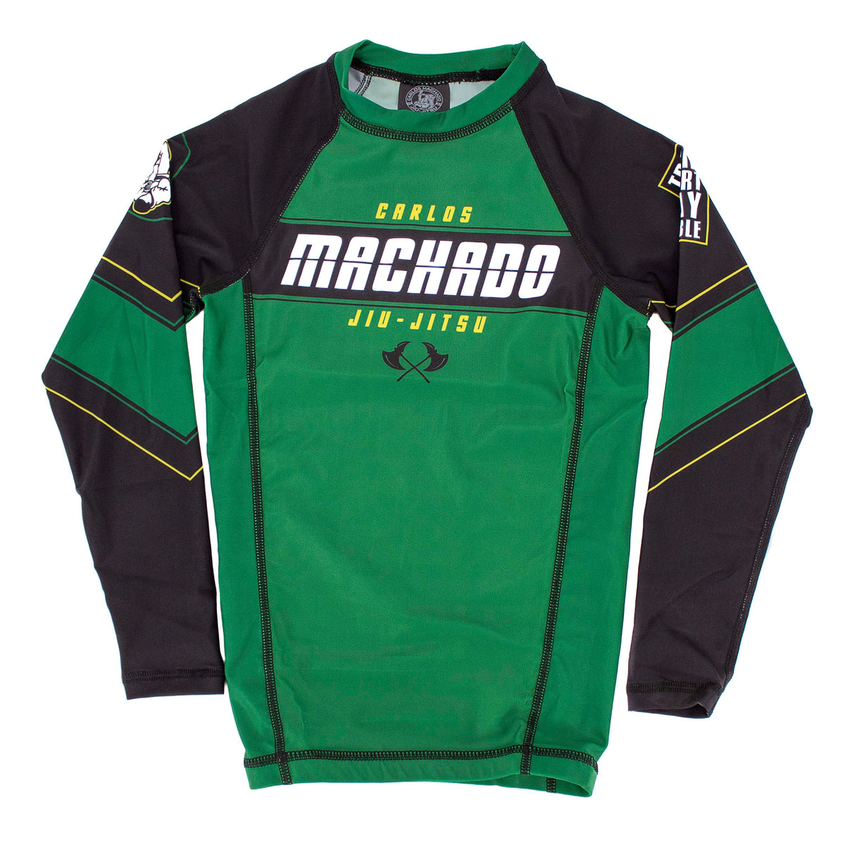 Angled CMJJ Long Sleeve Rash Guard - Youth – CMJJ Gear