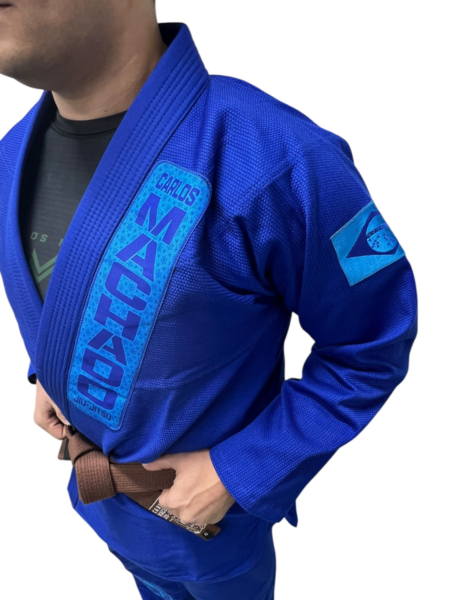 Academy Gi 2.0 Patched- Blue – CMJJ Gear